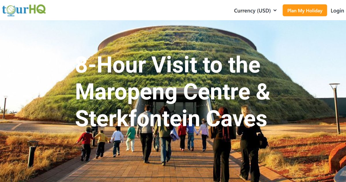 8-Hour Visit to the Maropeng Centre & Sterkfontein Caves